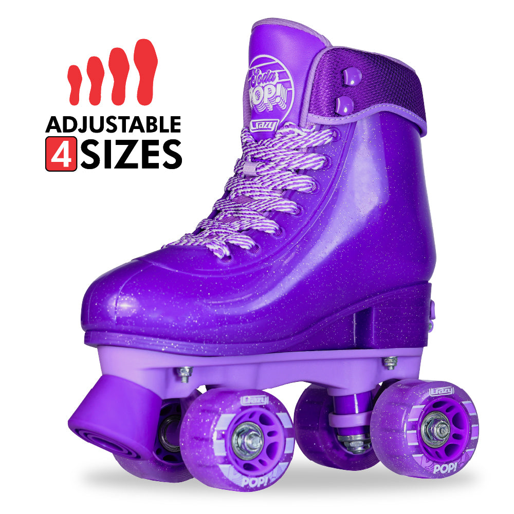 SODA POP Go Go Grape - Size Adjustable Roller Skates
