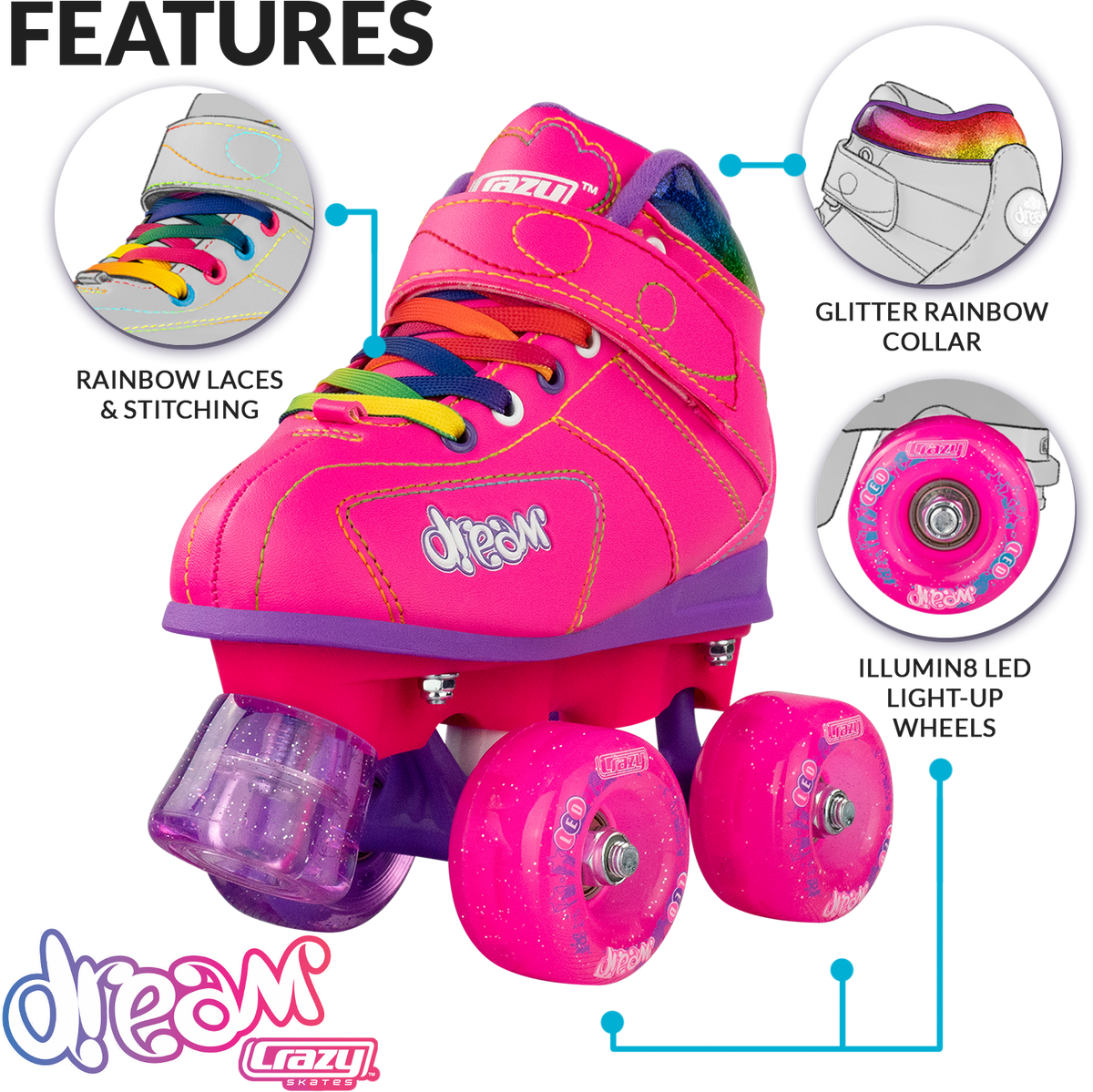 Warehouse Deal | DREAM Roller Skates